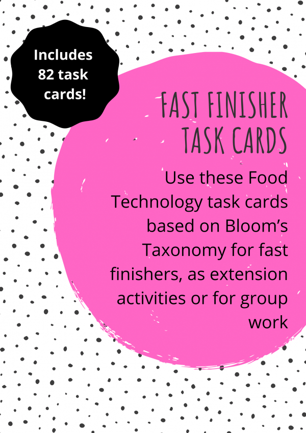 Fast Finisher Task Cards - Teacher Professional Development