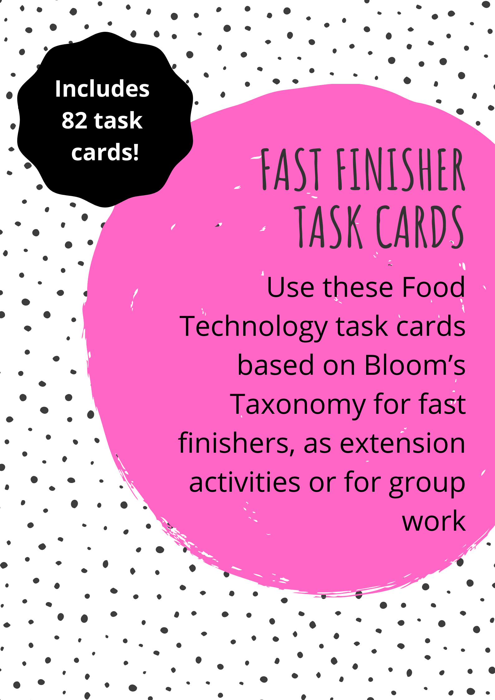 Fast Finisher Task Cards - Teacher Professional Development