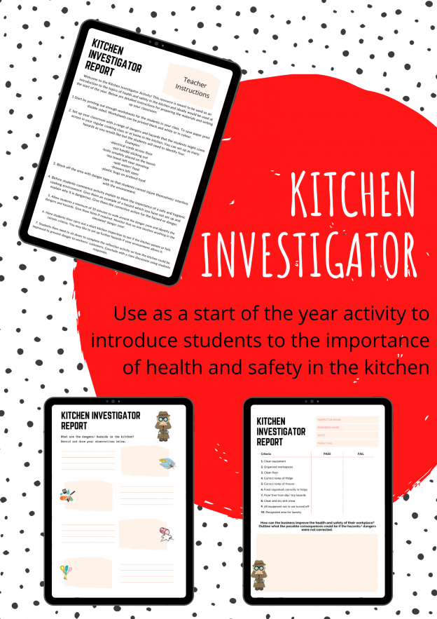 Kitchen Investigator - Teacher Professional Development