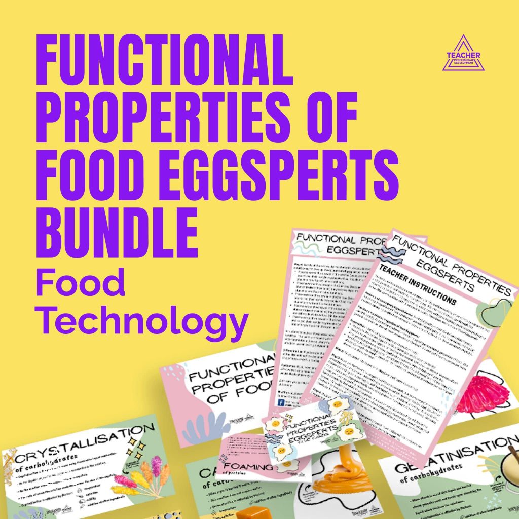 Functional Properties of Food Eggsperts Bundle - Teaching Resources