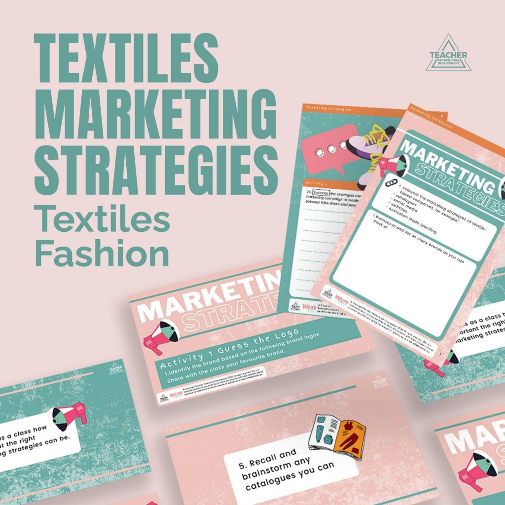 Textiles Marketing Strategies - Teacher Professional Development