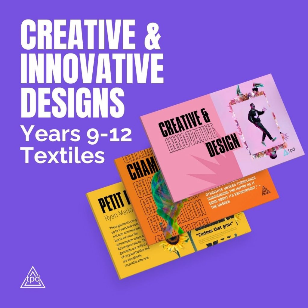 Textiles 80s Decade Designer - Teacher Professional Development