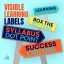 Visible Learning Board Labels - Teacher Professional Development