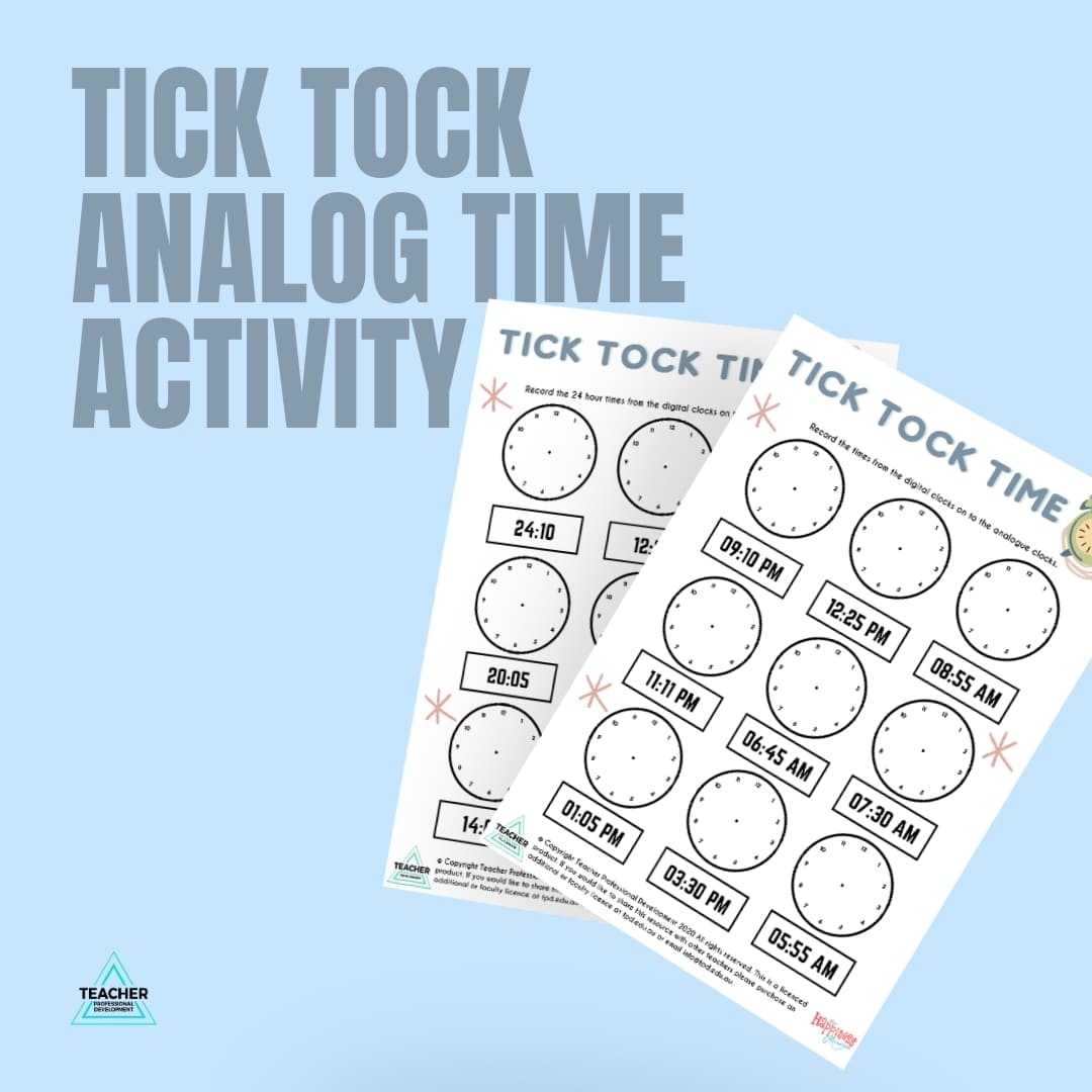 Physical Activity Diary Worksheet - Teacher Professional Development