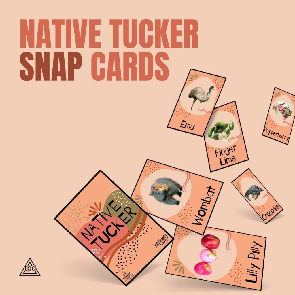 Native Tucker Snap Card Game - Teaching Resources