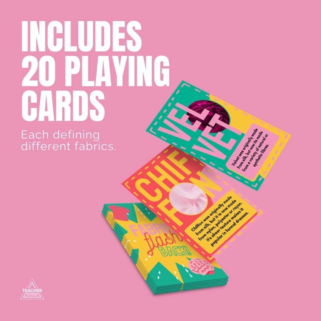 Fabric Flashback Textiles Technology Memory Game - Teacher Professional ...