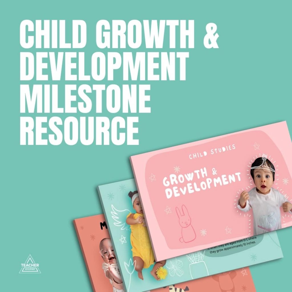 Child Studies Growth and Development - Milestones - Teacher ...