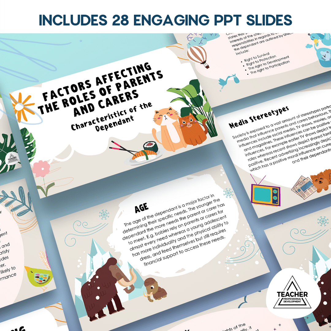 CAFS Factors Affecting the Roles of Parents, Carers and Dependants ...