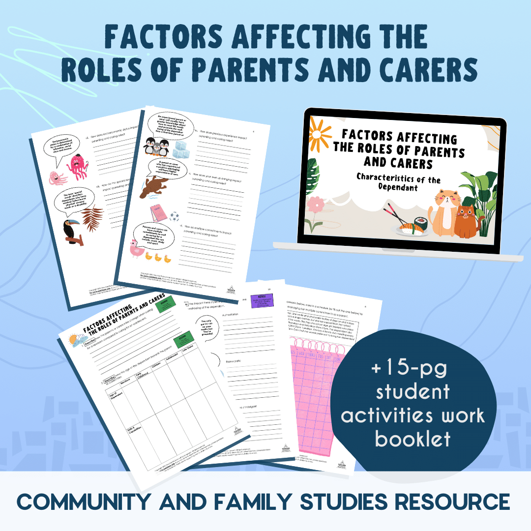 CAFS Factors Affecting the Roles of Parents, Carers and Dependants ...