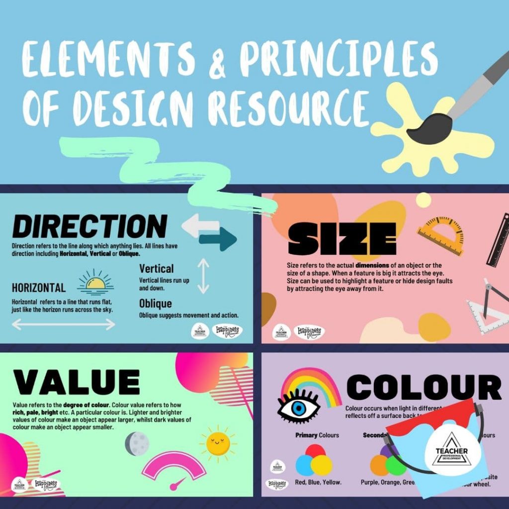 Elements and Principles of Design Resource - Teacher Professional ...