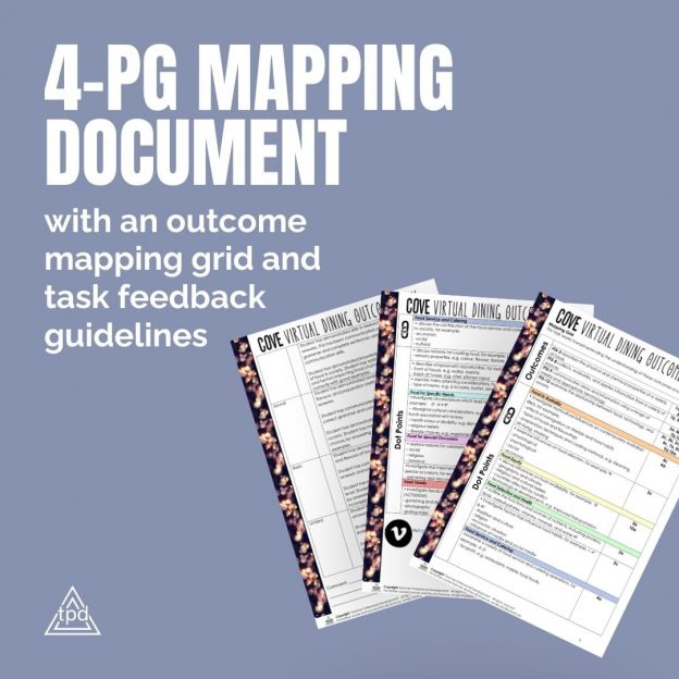 Virtual Dining Online Learning Task - Teaching Resources