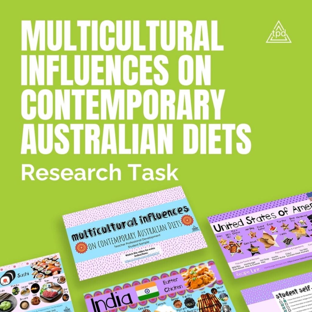 Multicultural Influences Research Task - Teaching Resources