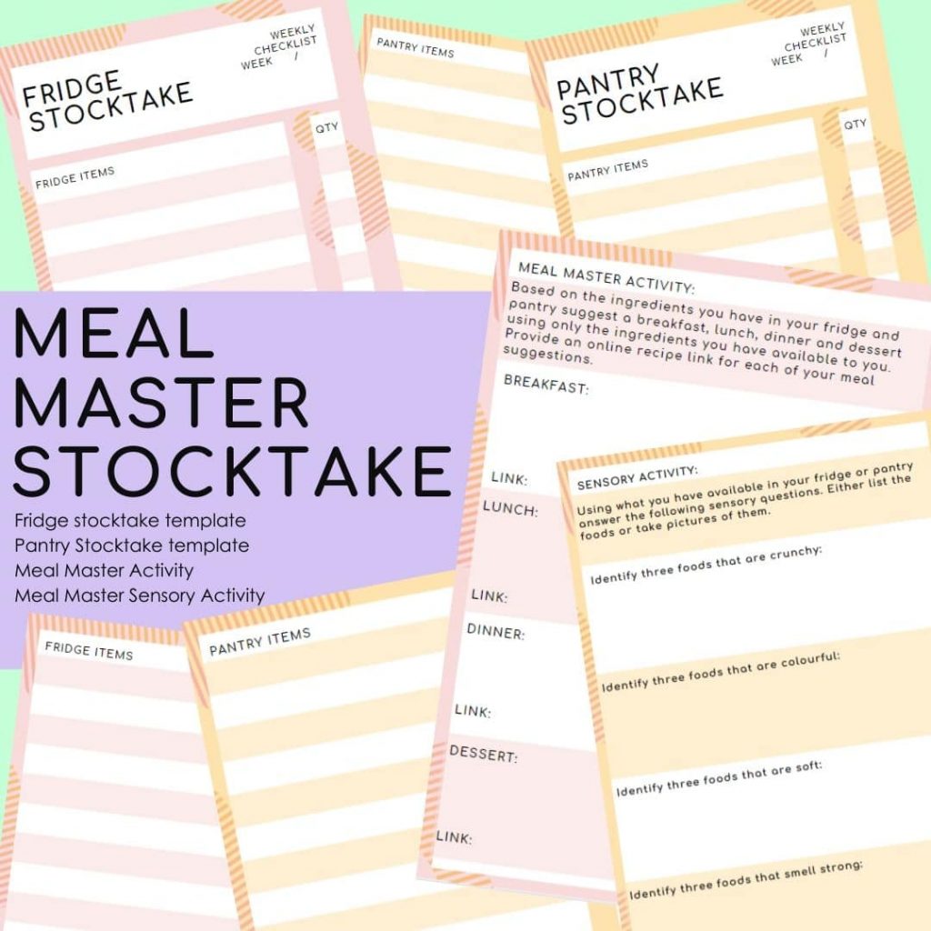 Meal Master Stocktake - Teaching Resources