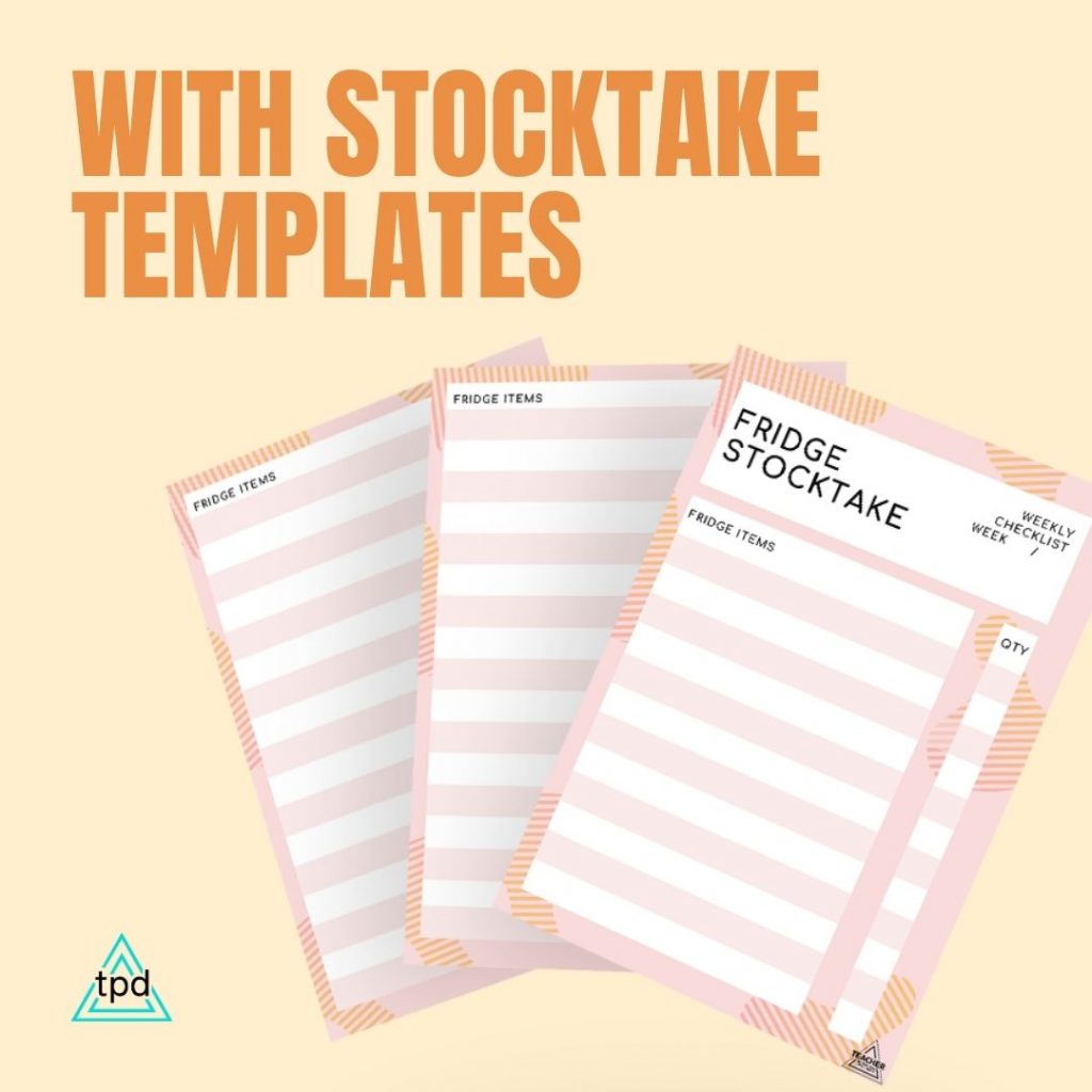 Meal Master Stocktake - Teaching Resources