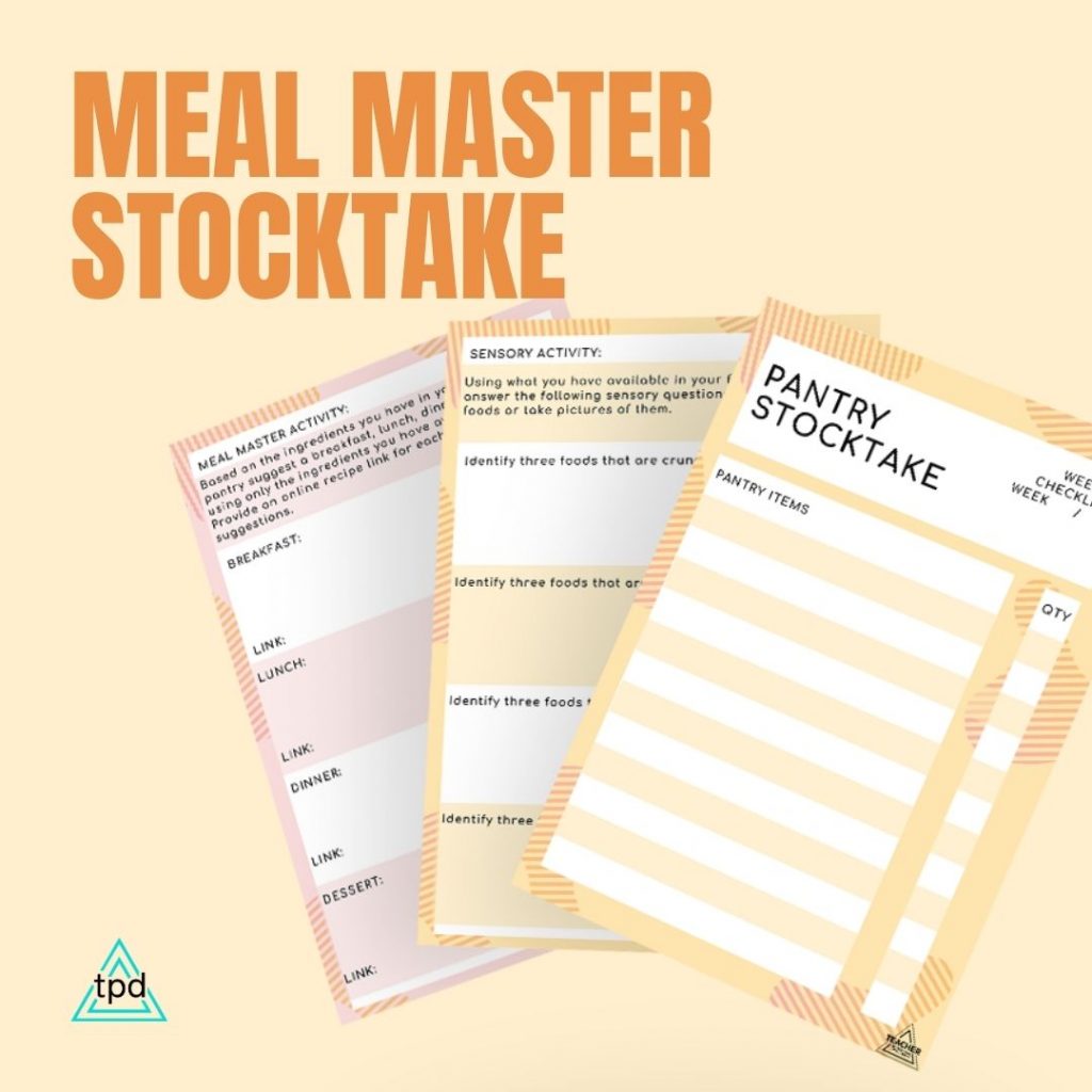 Meal Master Stocktake - Teaching Resources