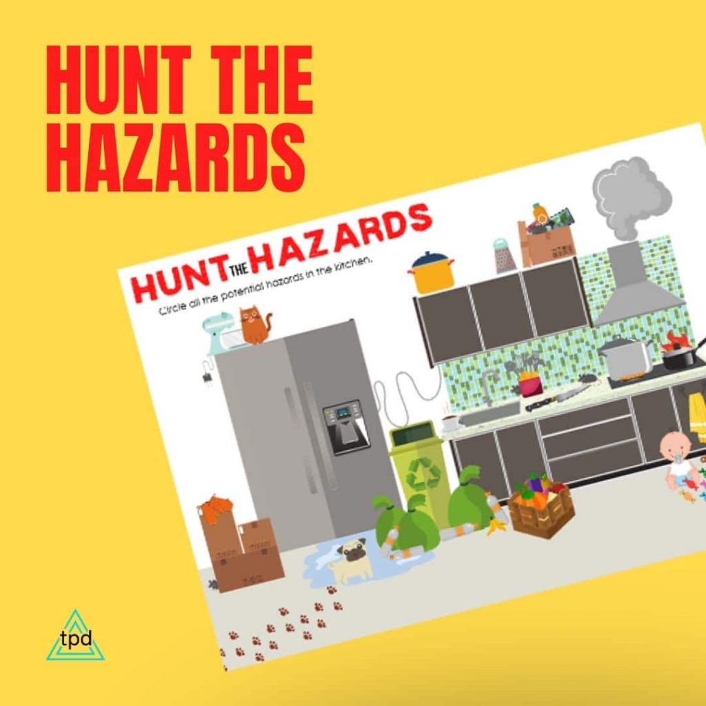 Hunt the Kitchen Hazards Life Skills Food Technology resource