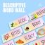 Culinary Descriptive Word Wall Teaching Resources