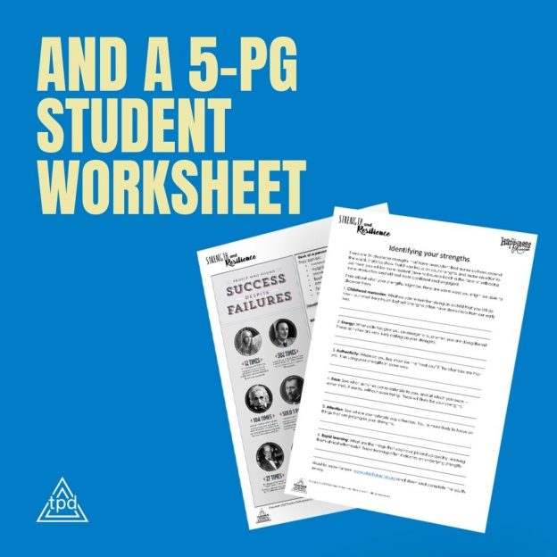 Strength and Resilience Worksheet and Activity - Teacher Professional ...
