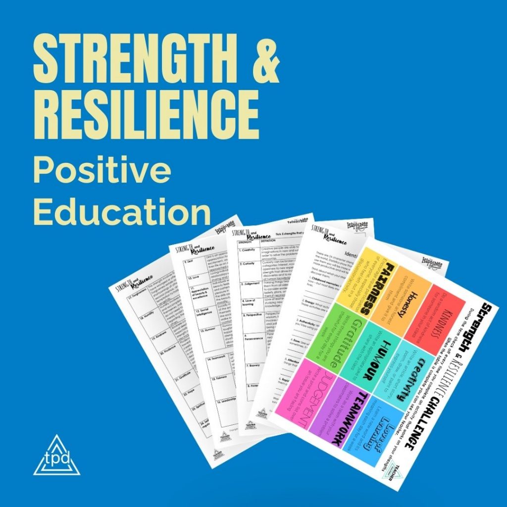 Strength and Resilience Worksheet and Activity - Teacher Professional ...