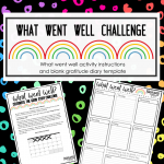 What Went Well Challenge Positive Education - Teacher Professional ...