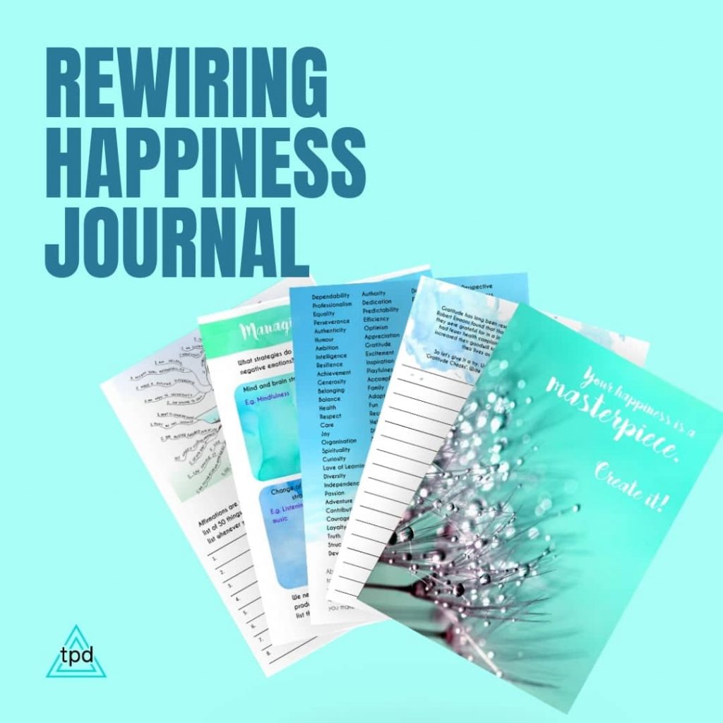 Rewiring Happiness Journal - Teacher Professional Development