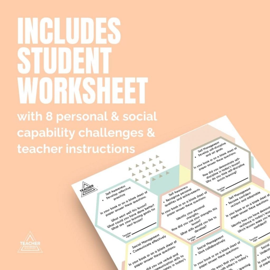 FREE Personal and Social Capability Challenge - Teacher Professional ...