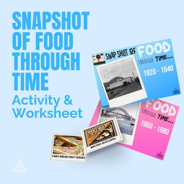 Food Scattergories - Teacher Professional Development