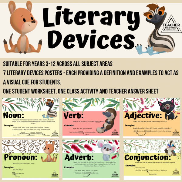 Literary Devices - Teacher Professional Development