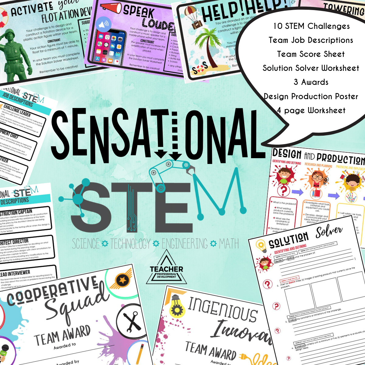 Sensational STEM Kit - Teacher Professional Development