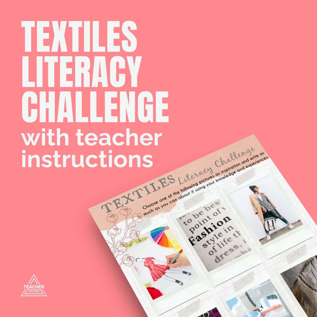 Textiles Literacy Challenge - Teacher Professional Development