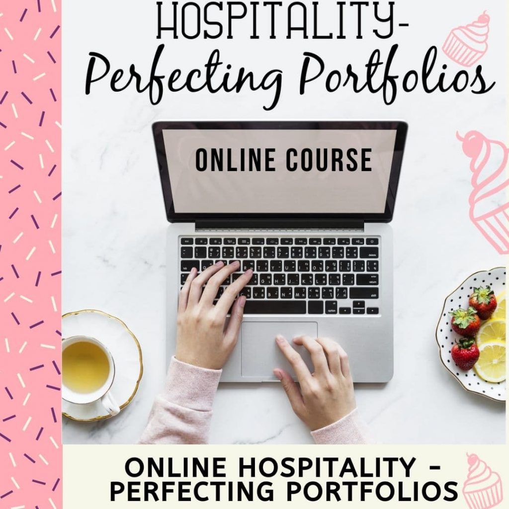 Online Hospitality - Perfecting Portfolios - Teacher Professional ...