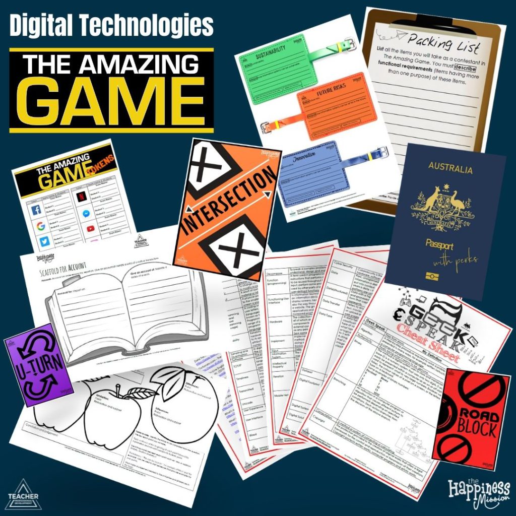 Online Technology Mandatory – Digital Technologies – The Amazing Game ...