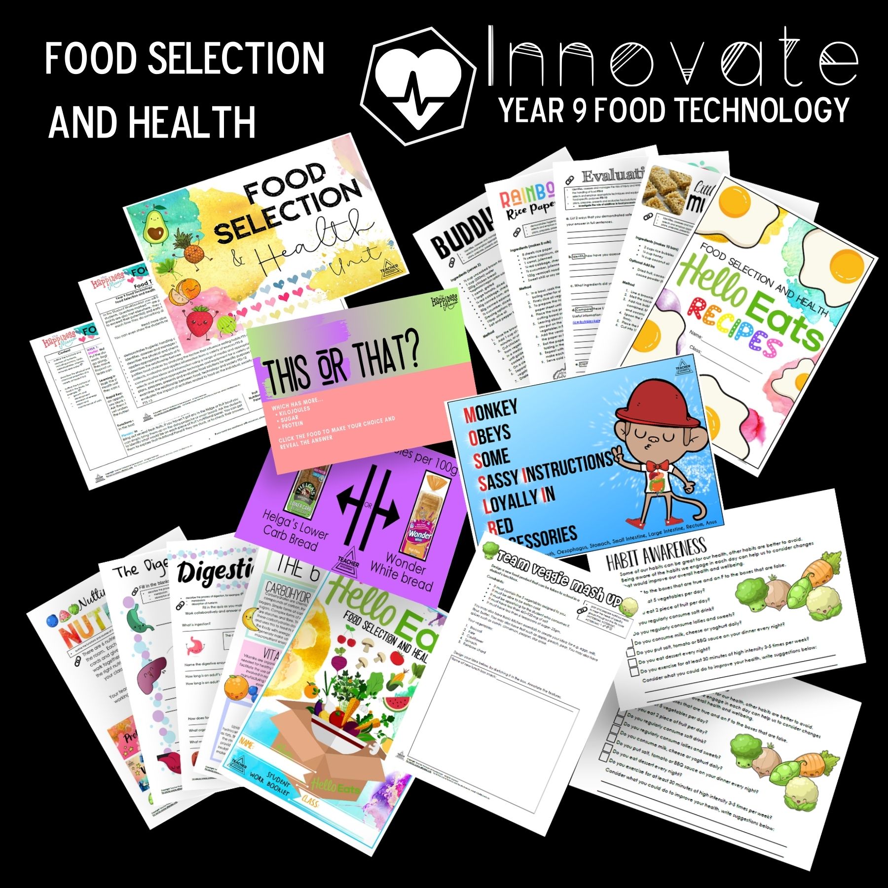 Online Innovate Year 9 Food Technology - Teacher Professional Development