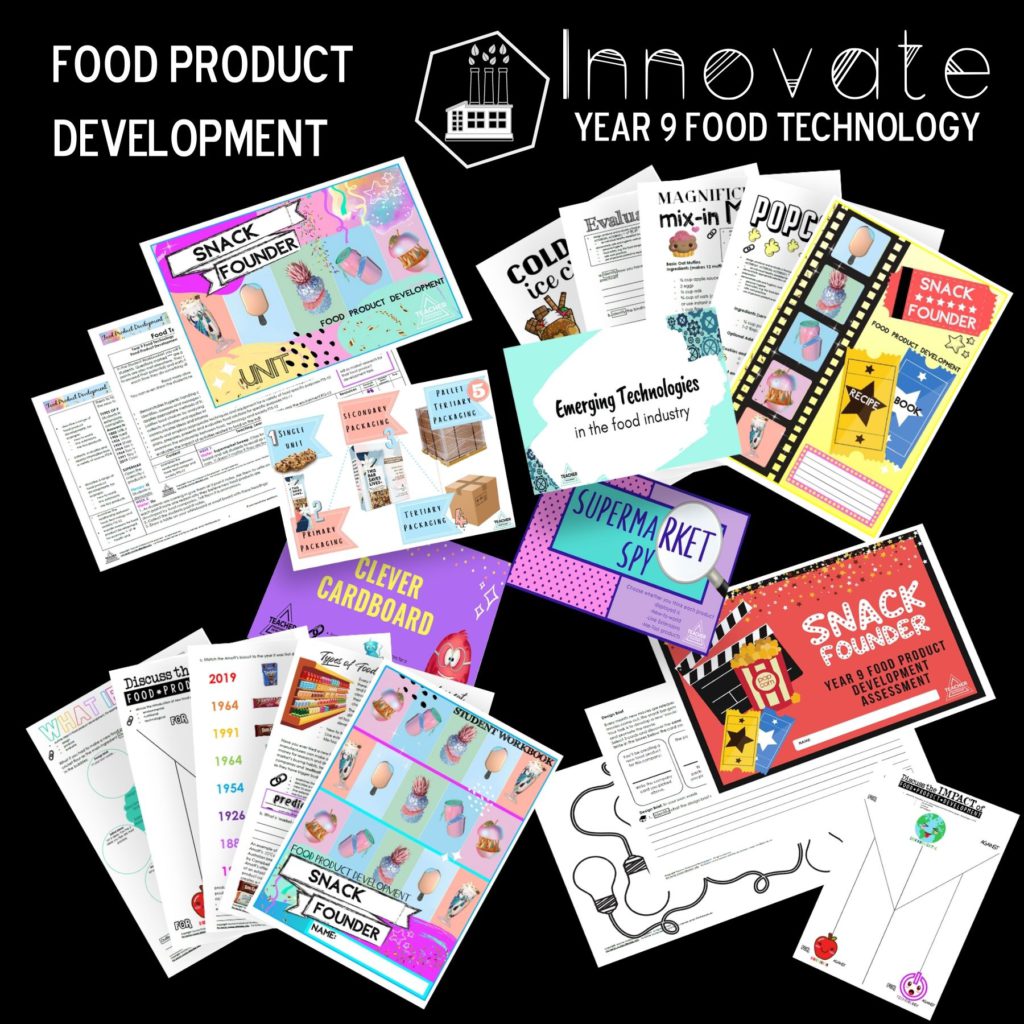 Online Innovate Year 9 Food Technology - Teacher Professional Development