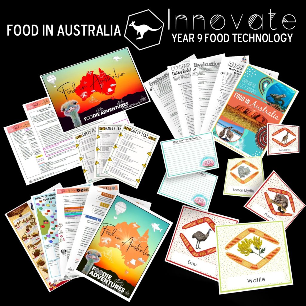 Online Innovate Year 9 Food Technology - Teacher Professional Development