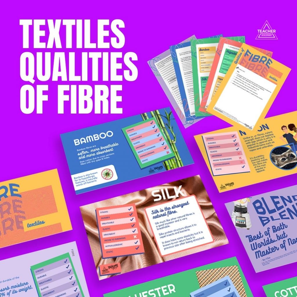 Textiles Qualities of Fibre - Teacher Professional Development