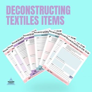 Deconstructing Textile Items - Teacher Professional Development