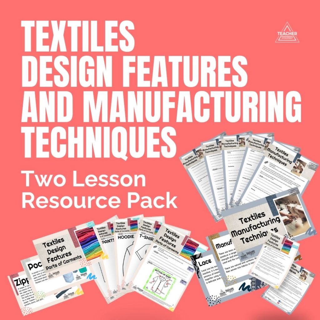 Textiles Design Features and Manufacturing Techniques - Teacher ...