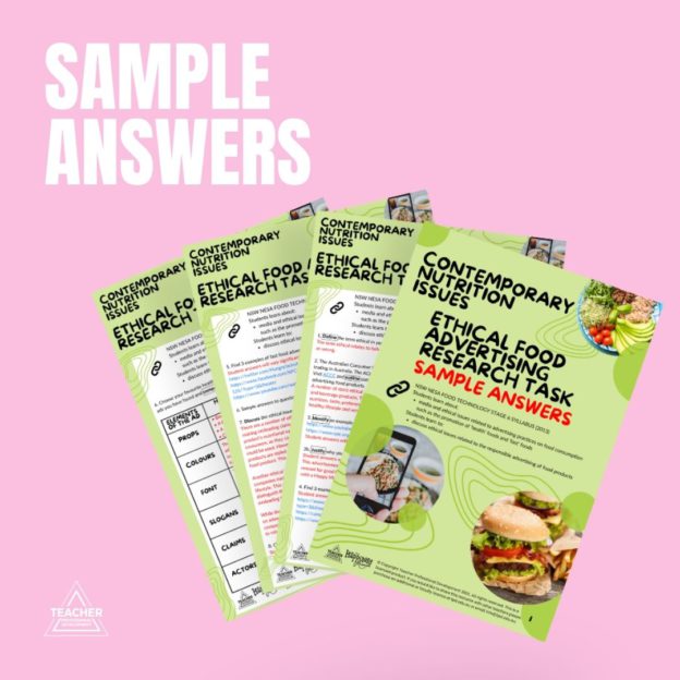Contemporary Nutrition Issues Ethical Food Advertising Research Task ...