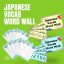 Japanese Vocabulary Word Wall - Teacher Professional Development