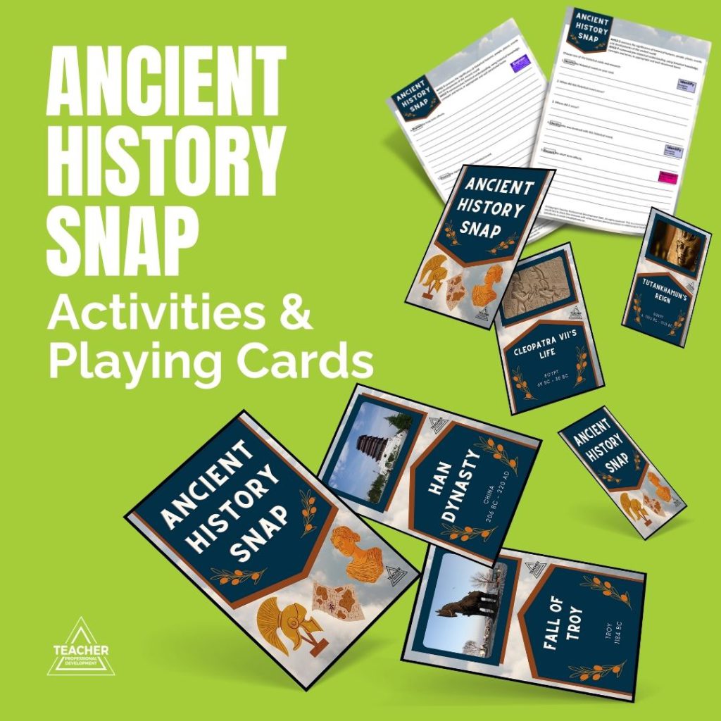 Ancient History Snap - Teacher Professional Development