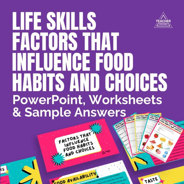 Life Skills Styles and Impact of Marketing - Teacher Professional ...