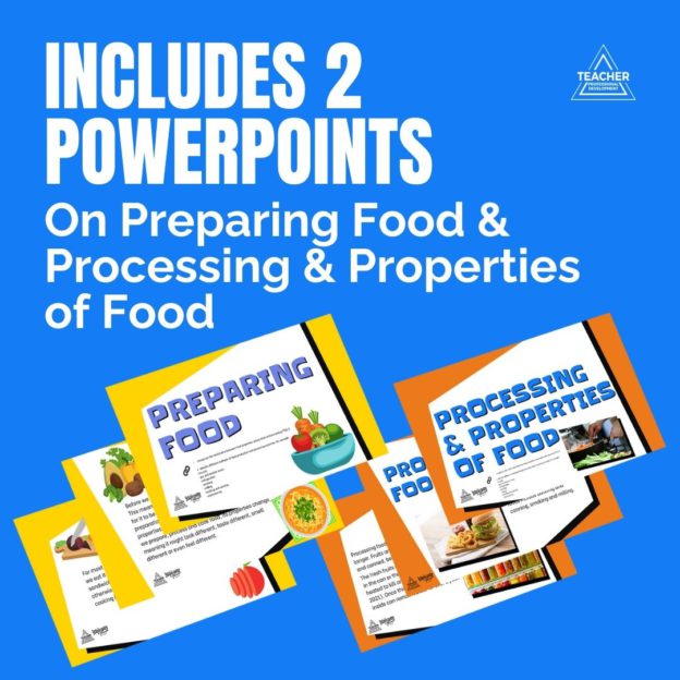 Life Skills Preparation, Processing and Properties of Food - Teacher ...