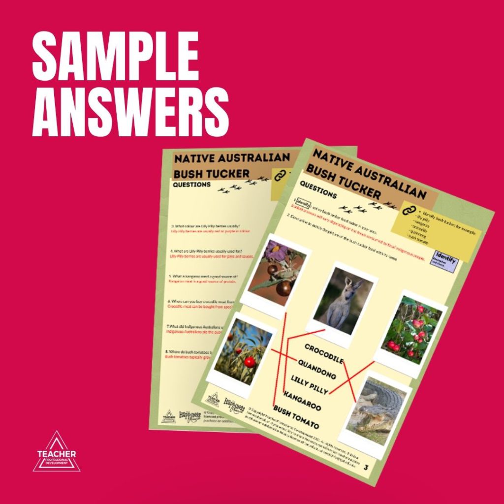 Life Skills Native Australian Bush Tucker