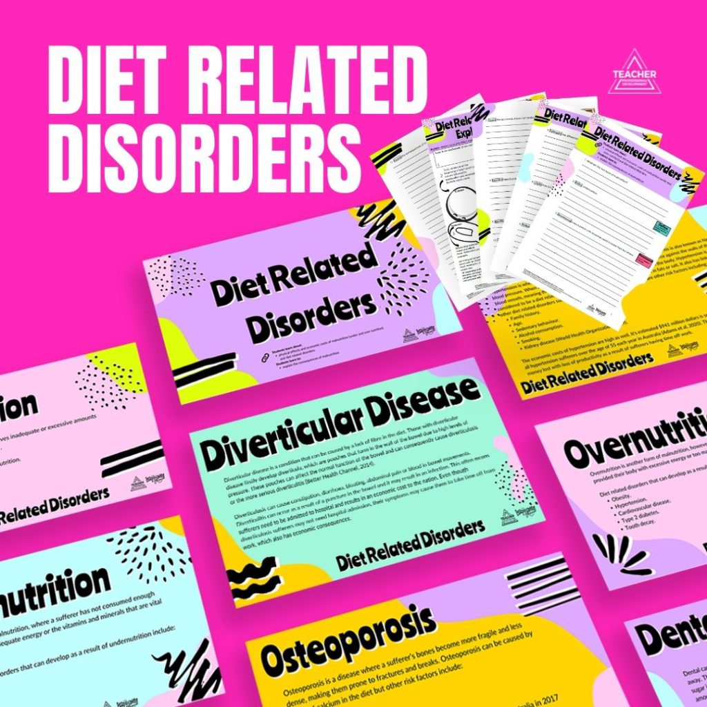 Diet Related Disorders - TeachingResources