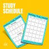 Study Schedule - Teaching Resource