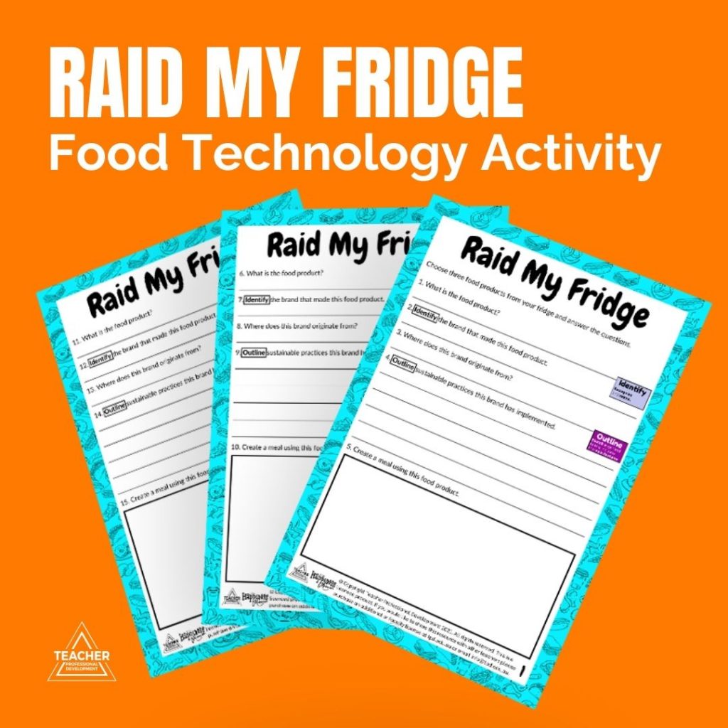 Raid My Fridge - Teacher Professional Development
