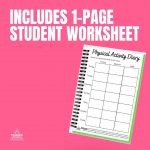 Physical Activity Diary Worksheet - Teacher Professional Development