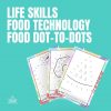 Life Skills Food Technology Food Dot-to-Dot Worksheets - Teacher ...