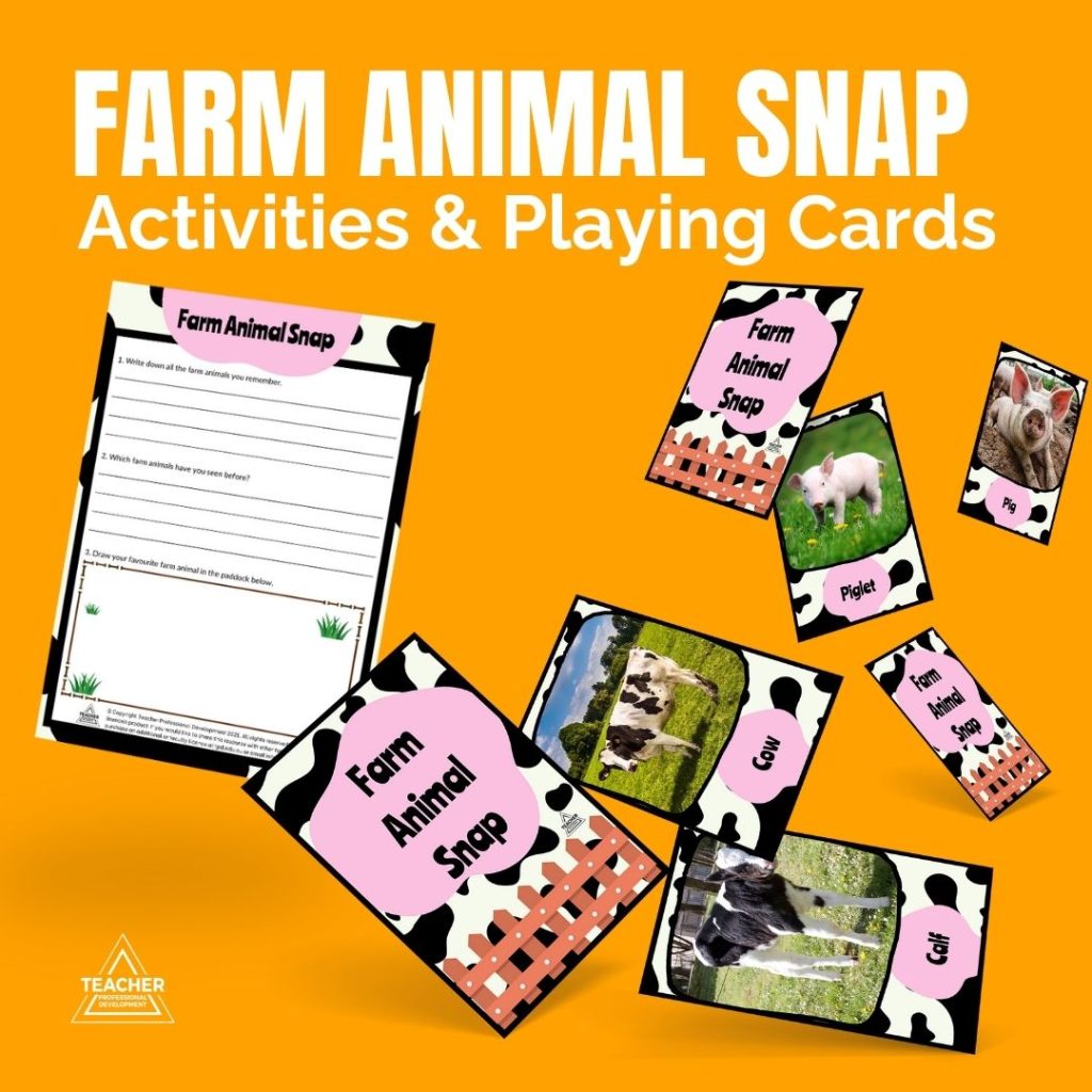 Farm Animal Snap - Teacher Professional Development
